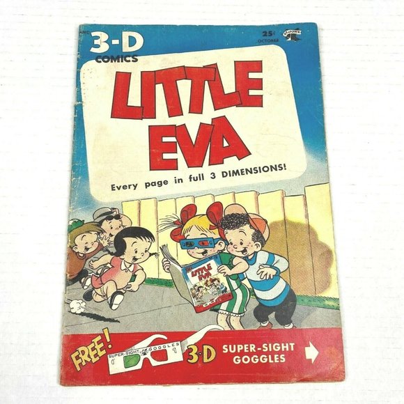 American Vintage | Other | Little Eva 3d Vol 1 St John Comics 1953 Oct ...
